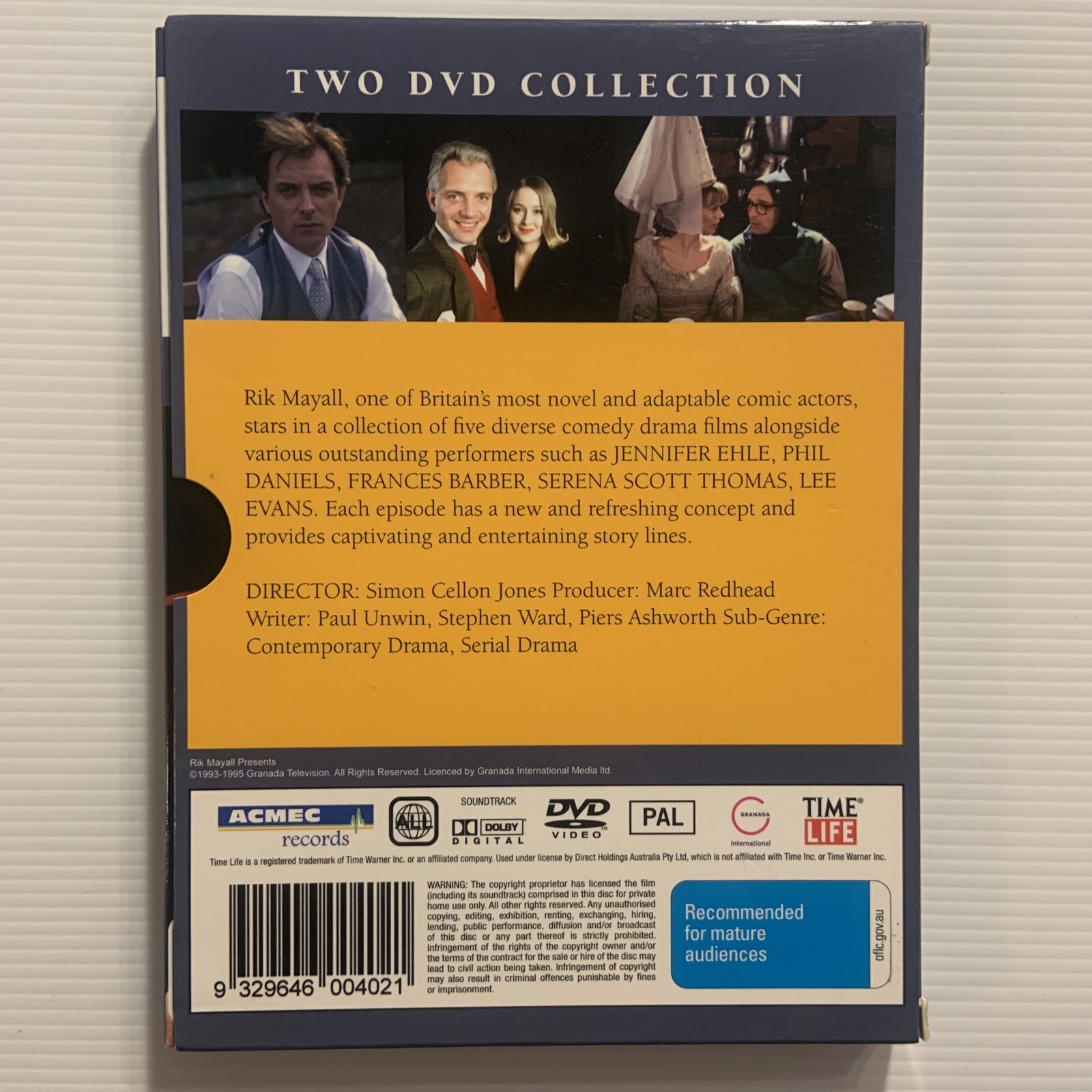 Rik Mayall Presents Best Of - Series 1 & 2 (two Disc DVD Collection R0 ...