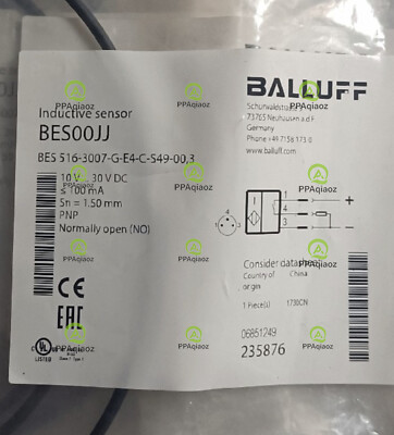 1Pcs Brand new BALLUFF BES 516-3007-G-E4-C-S49-00,3（BES00JJ）sensor | eBay