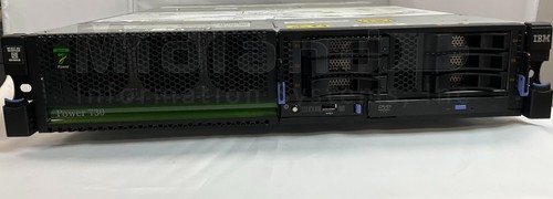 IBM 8231-E2C Power p730 Server, 3.55GHz 16 core, 2 x EPC3, PowerVM ...