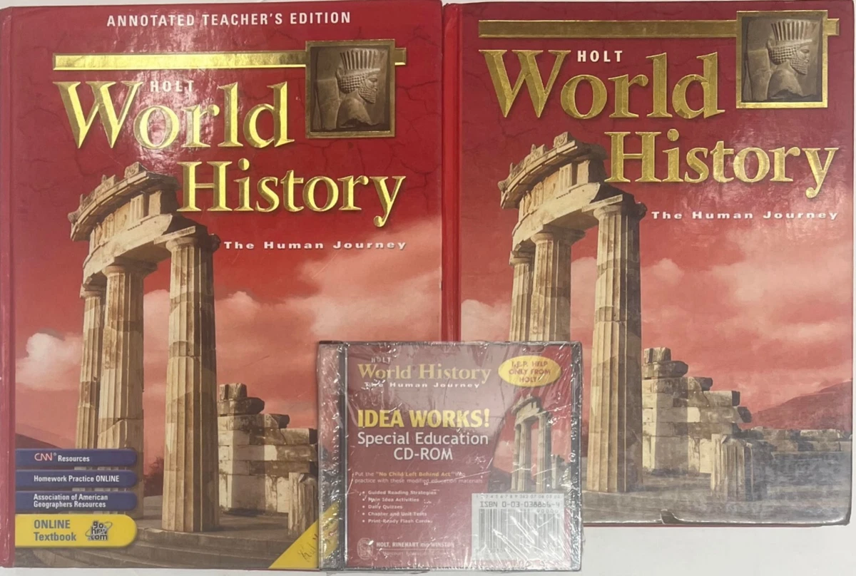 Holt World History Textbook The Human Journey