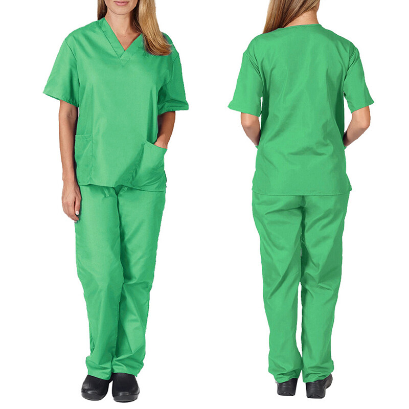 Green Medical Scrubs