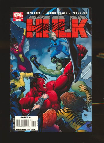 Hulk (2008) # 9 Frank Cho Signed NYCC Variant w/COA VF Cond | eBay
