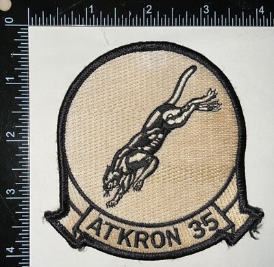 Cold War USN US Navy VFA-35 ATKRON Fighter Attack Squadron Patch | eBay