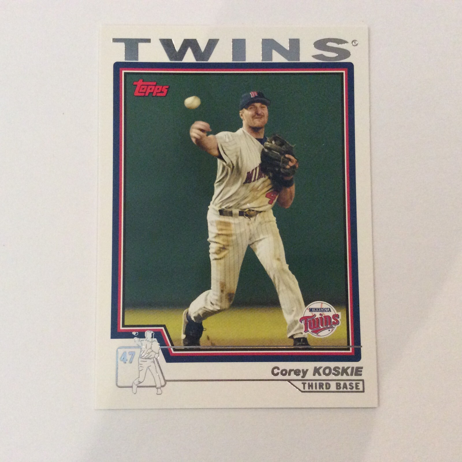 2004 Topps #628 Corey Koskie Minnesota Twins | eBay