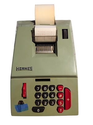 Cash Register, Adding Machines - Hermes Adding Machine Model
