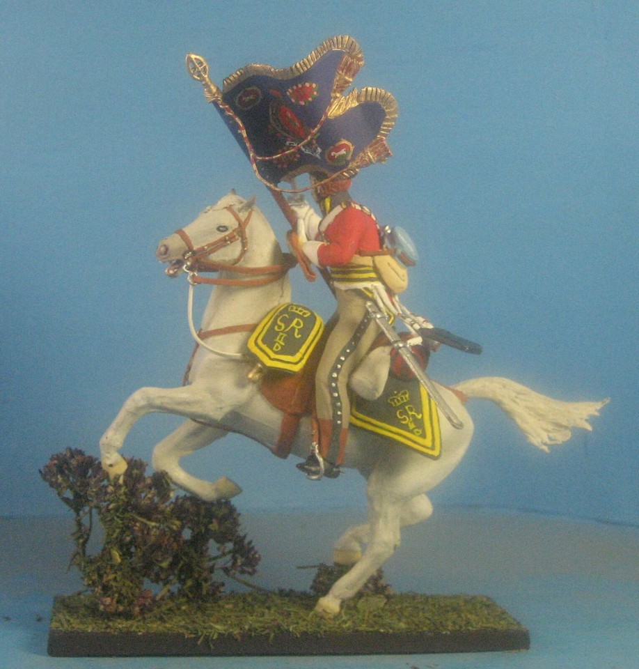 Unassembled British Scots Greys, White Metal 60 mm 1/30 Figure kit VID ...