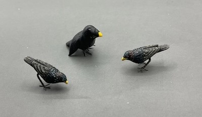 Three Dolls House Birds By ‘Annie Willis’ (WAT/159) | eBay UK