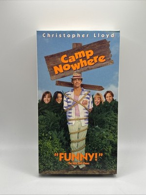 Camp Nowhere (VHS, 1996) Christopher Lloyd, Jonathan Jackson ...