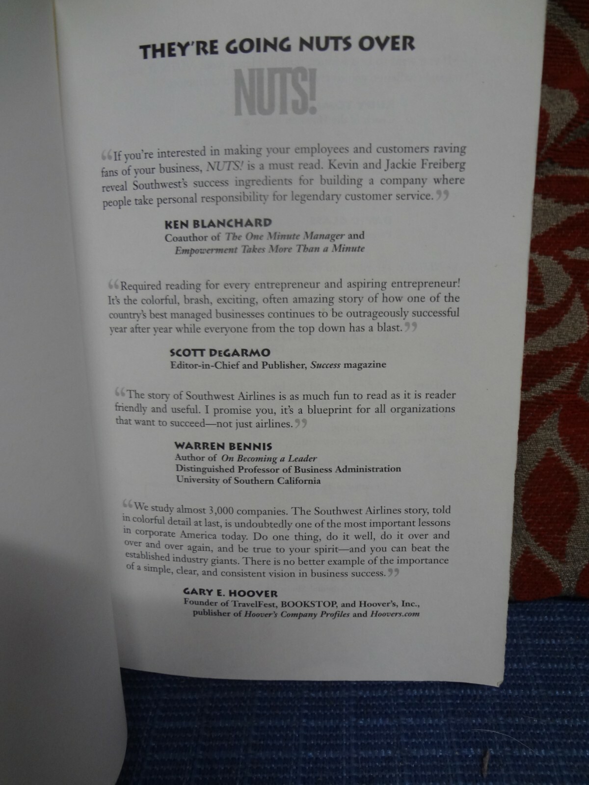 Book : NUTS! by Kevin & Jackie Freiberg 9780767901840 | eBay Australia