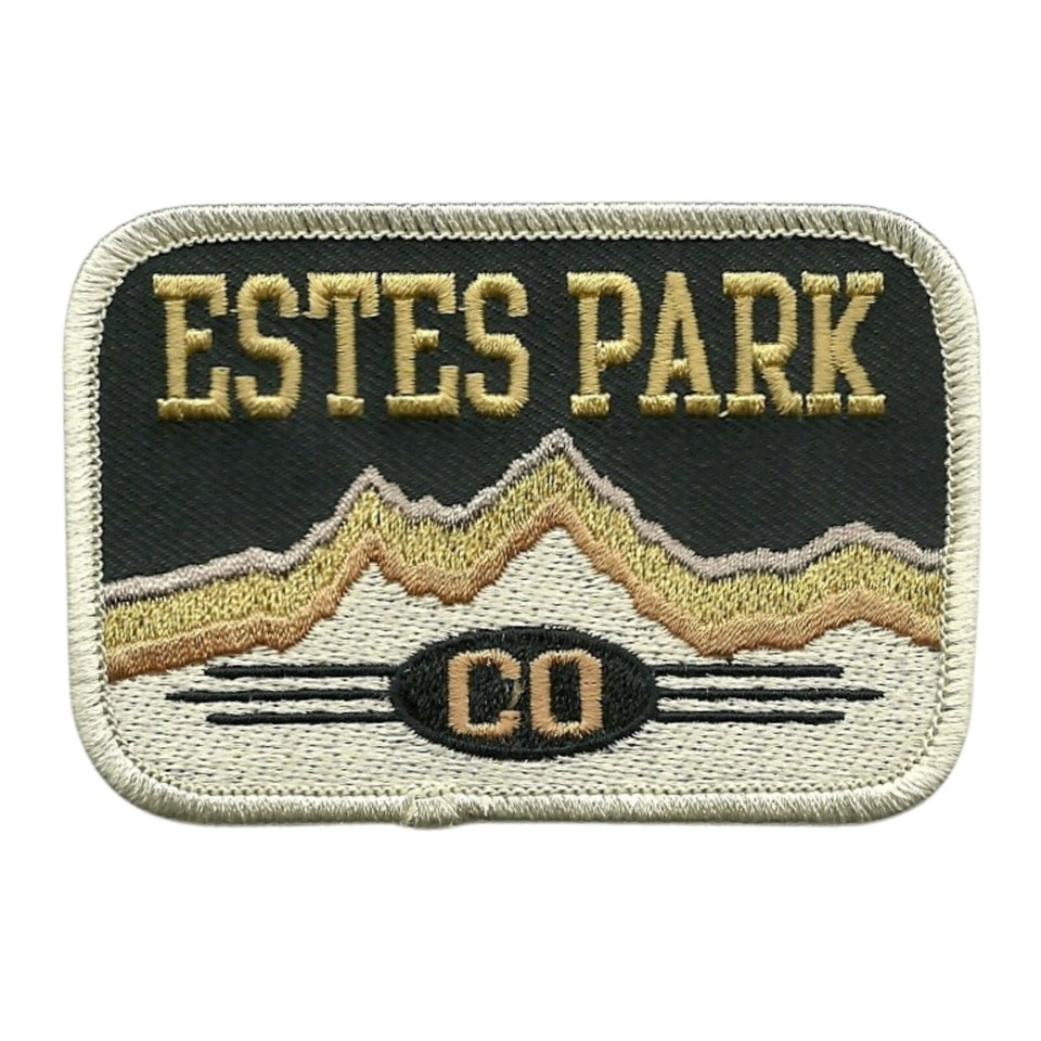 Colorado Patch – Estes Park Colorado Souvenir – CO Travel Patch Iron On ...