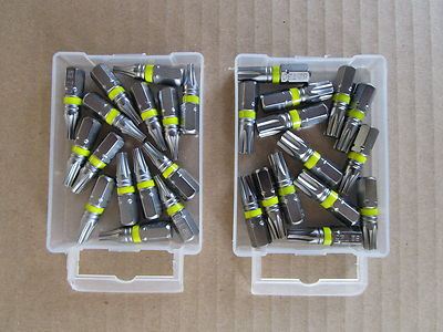 30 TORX TX Bits aus S2 Stahl T10 T15 T20 T25 T30 Schrauber Bit ...