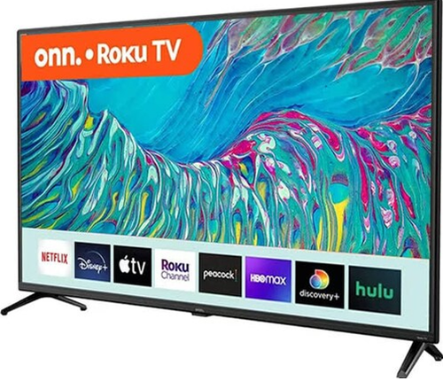 onn. 42-inch LED Roku Smart TV: Full HD Visuals, Streaming Powerhouse ...