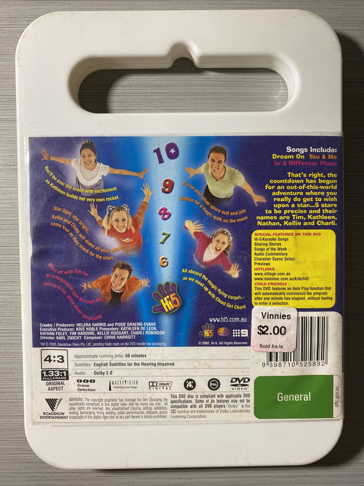 Hi-5 Star Dreaming (DVD, 2001) for sale online | eBay