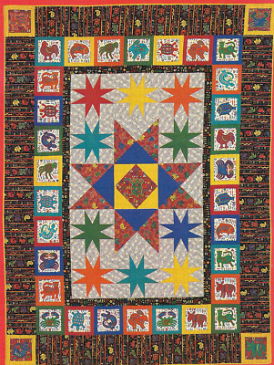 Mola Menagerie Quilt quilting pattern instructions | eBay