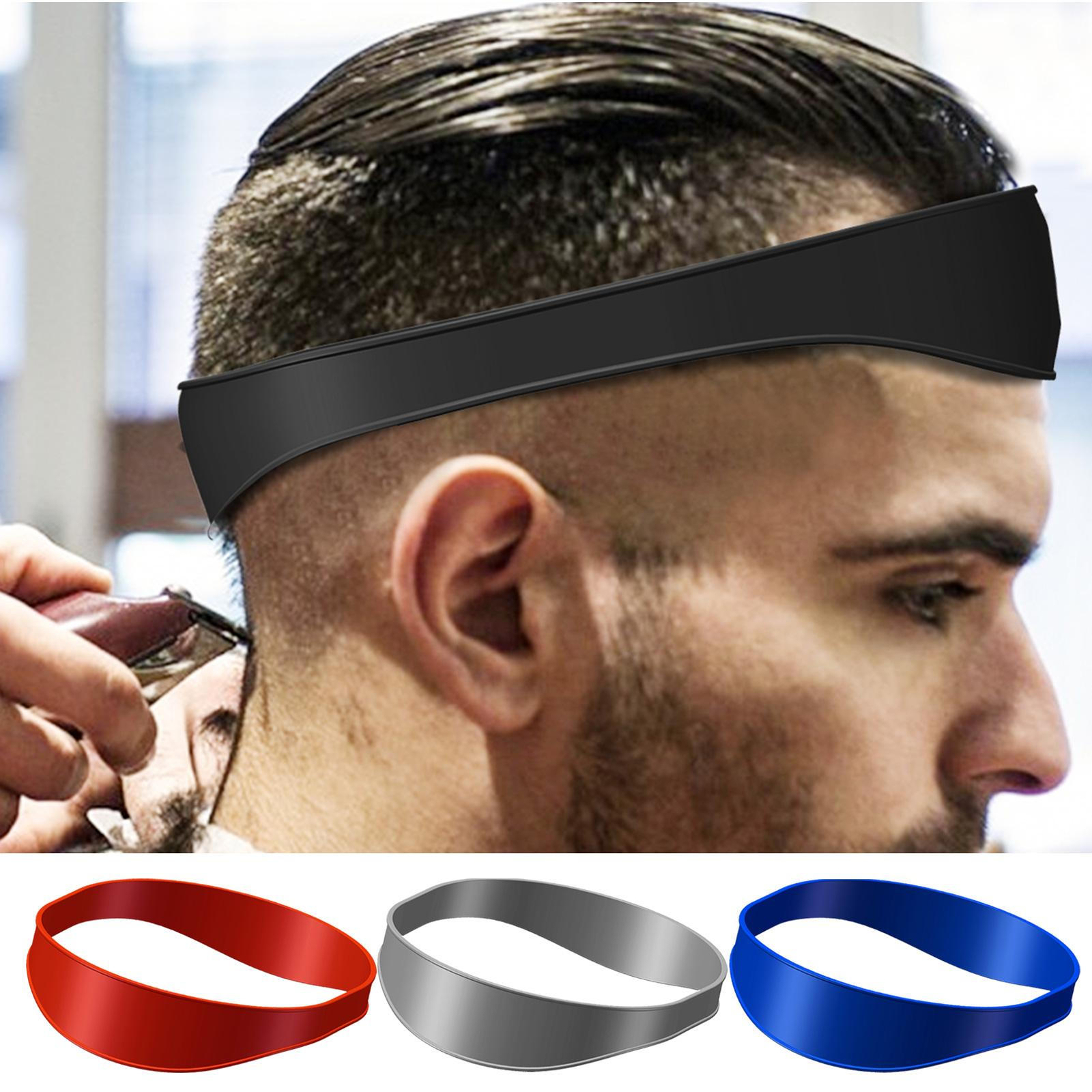 Hair Trimming Guide Fade Guide Curved Hairline Shaping Tool Haircuts ...