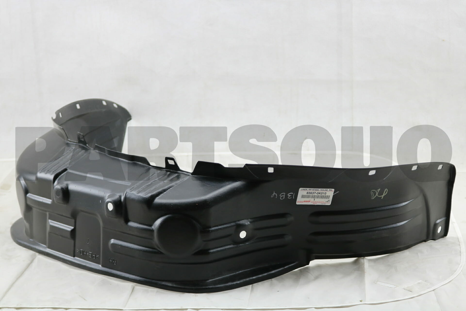 656370K010 Genuine Toyota LINER, REAR WHEEL HOUSE, RH 65637-0K010 | eBay