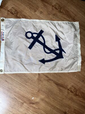 Boat Burgee anchor Dura-Lite 12x18” | eBay