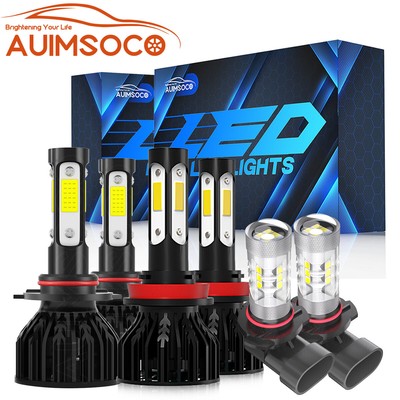 For Ford Expedition 2018 2019 2020 6000K LED Headlight Hi/Lo Beam &Fog ...