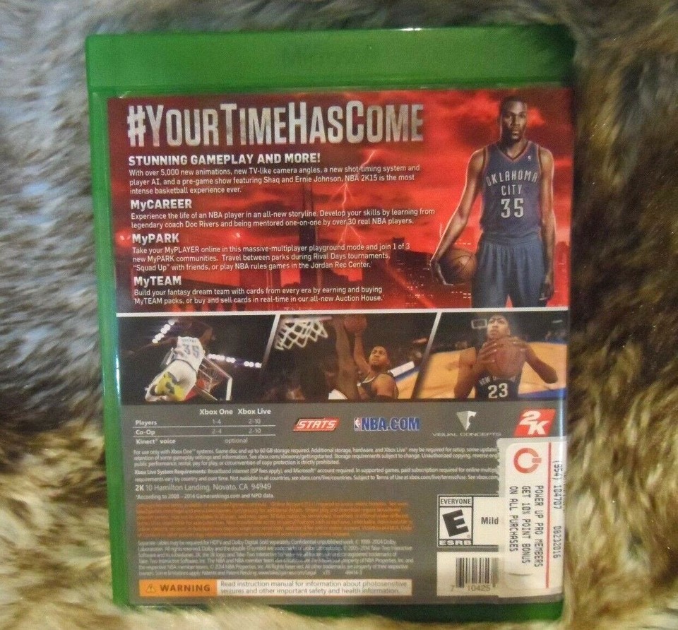 NBA 2K15 Xbox One Basketball Game 710425494147| eBay