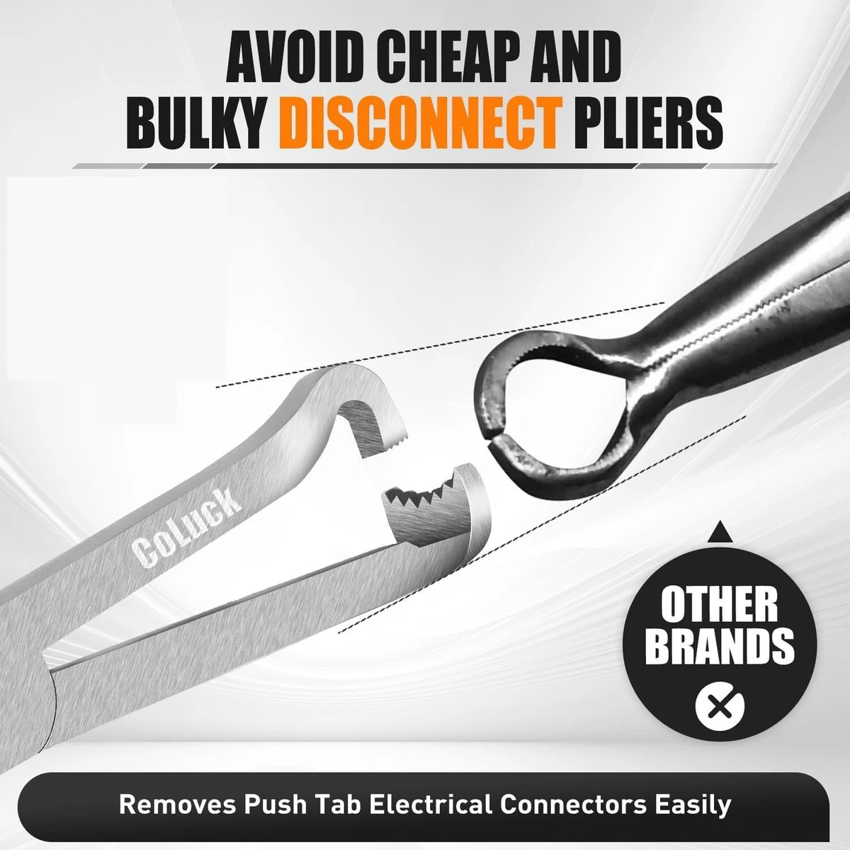Electrical Disconnect Pliers 3PC 60 Degree Electrical Connector ...