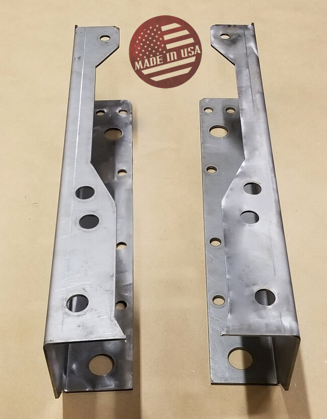 [SR] 93-04 Ford Ranger Rear Frame Weld-On Rot / Fix / Repair Channels ...