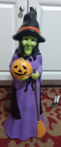 Witch Blow Mold Cracker Barrel HALLOWEEN | eBay