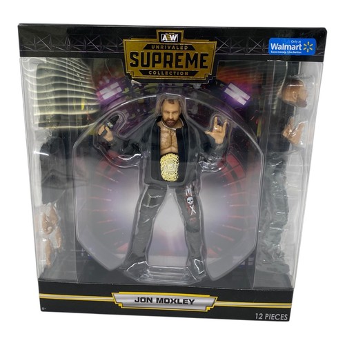 AEW Unrivaled Supreme Collection Jon Moxley Action Figure Series 6 12 ...