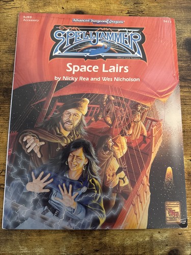 TSR Spelljammer Space Lairs 9411 SJR8 AD&D | eBay