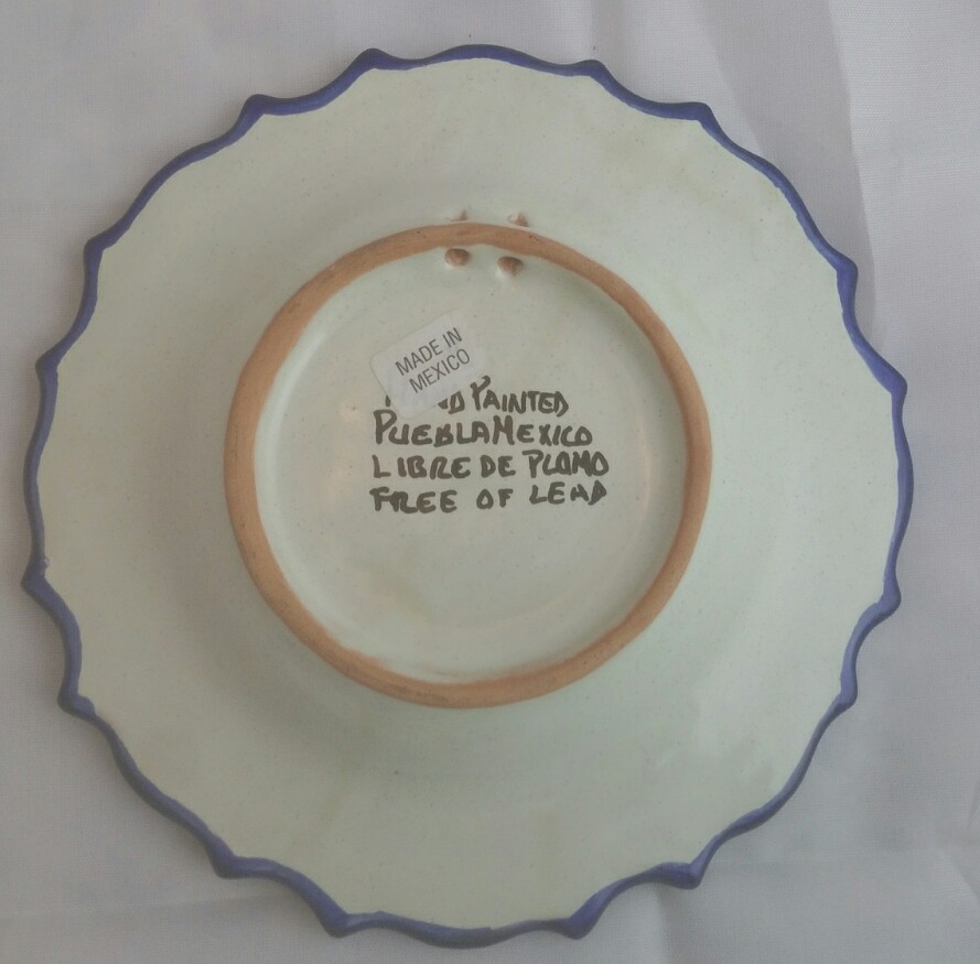 6 inch Alonso Luis Mexican Authentic Talavera Handcrafted Ceramic Plate ...