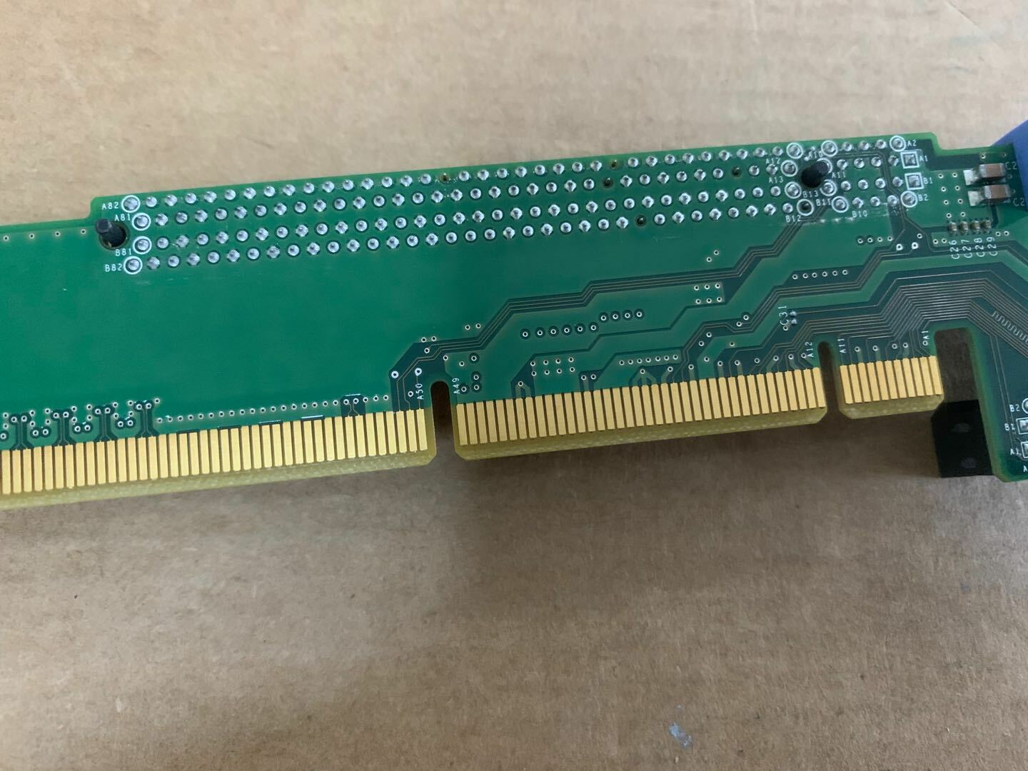 for Dell PowerEdge R420 PCIe 2P Dual CPU Riser Card Board 7KMJ7 07KMJ7 ...