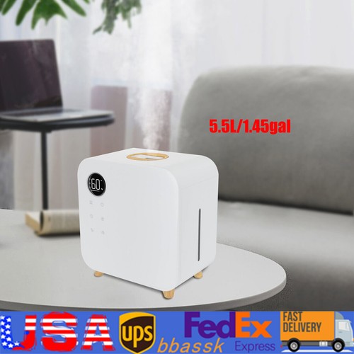 Top fill Humidifiers for Bedroom,5.5L Ultrasonic cool mist Humidifier ...