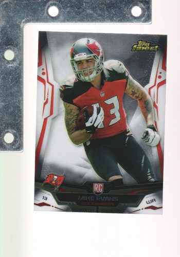 2014 Topps Finest #146 Mike Evans Rookie RC NM+ BUCCANEERS | eBay