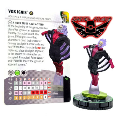 Marvel Heroclix VOX IGNIS - 047b - PRIME SUPER RARE Deadpool Weapon X ...