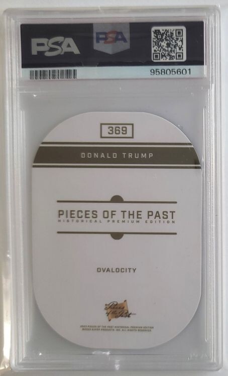 2023 Pieces of the Past Donald Trump Historical Premium Ovalocity /50 ...