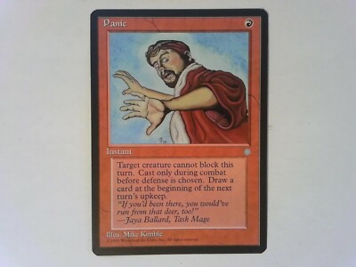 Panic Ice Age - Magic the Gathering MTG Red | eBay