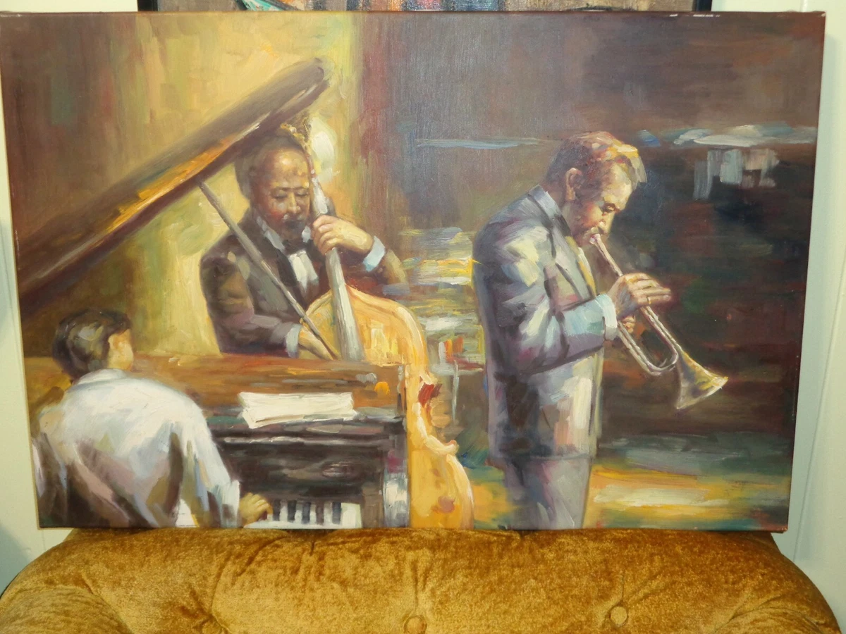 Jazz Instrument Paintings