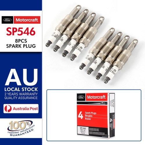 8x New Genuine Motorcraft SP-546 For Ford F150 F250 Spark Plugs PZK14F ...