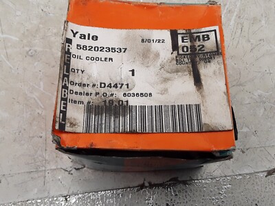 Yale Oil Cooler 582023537 | eBay