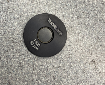 Thorlabs P50D - Ø1" Mounted Pinhole, 50 ± 3 µm Pinhole Diameter ...