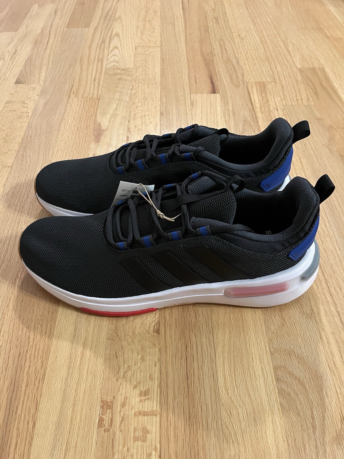 New Adidas Men’s Size 13 Racer TR23 Carbon & White Running Shoes IG7328 ...