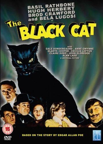 The Black Cat (DVD) Basil Rathbone Bela Lugosi Hugh Herbert Cecilia ...