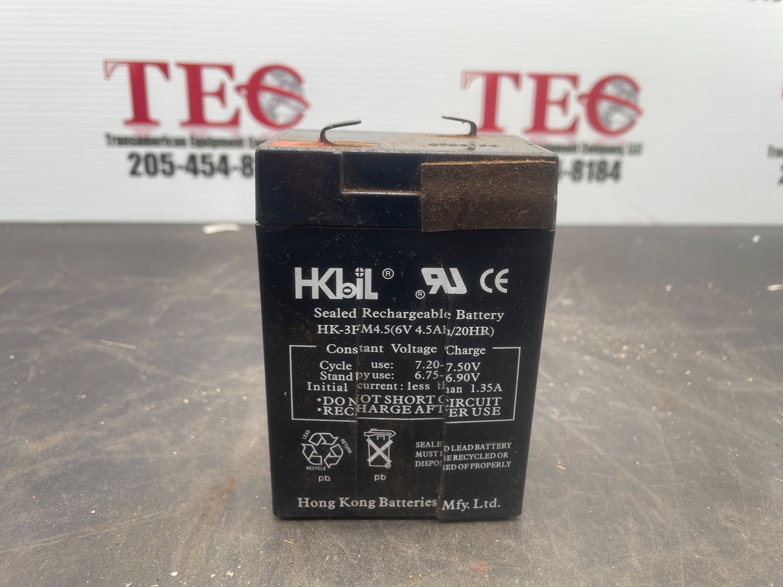 1 Lot of 5 HKBIL HK-3FM-4.5 BATTERY | eBay