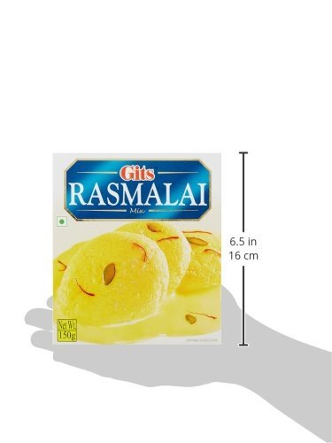 Gits Rasmalai Mélange, 150g No _ Agents de Conservation, Pour ...