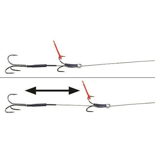 KODEX - "PREDATORY TWIN TREBLE PIKE/ZANDER RIG" ALL SIZES | eBay UK