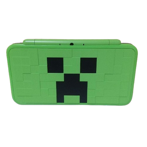 NINTENDO New 2DS XL LL Minecraft Creeper Edition Console w/Box NTSC-J ...