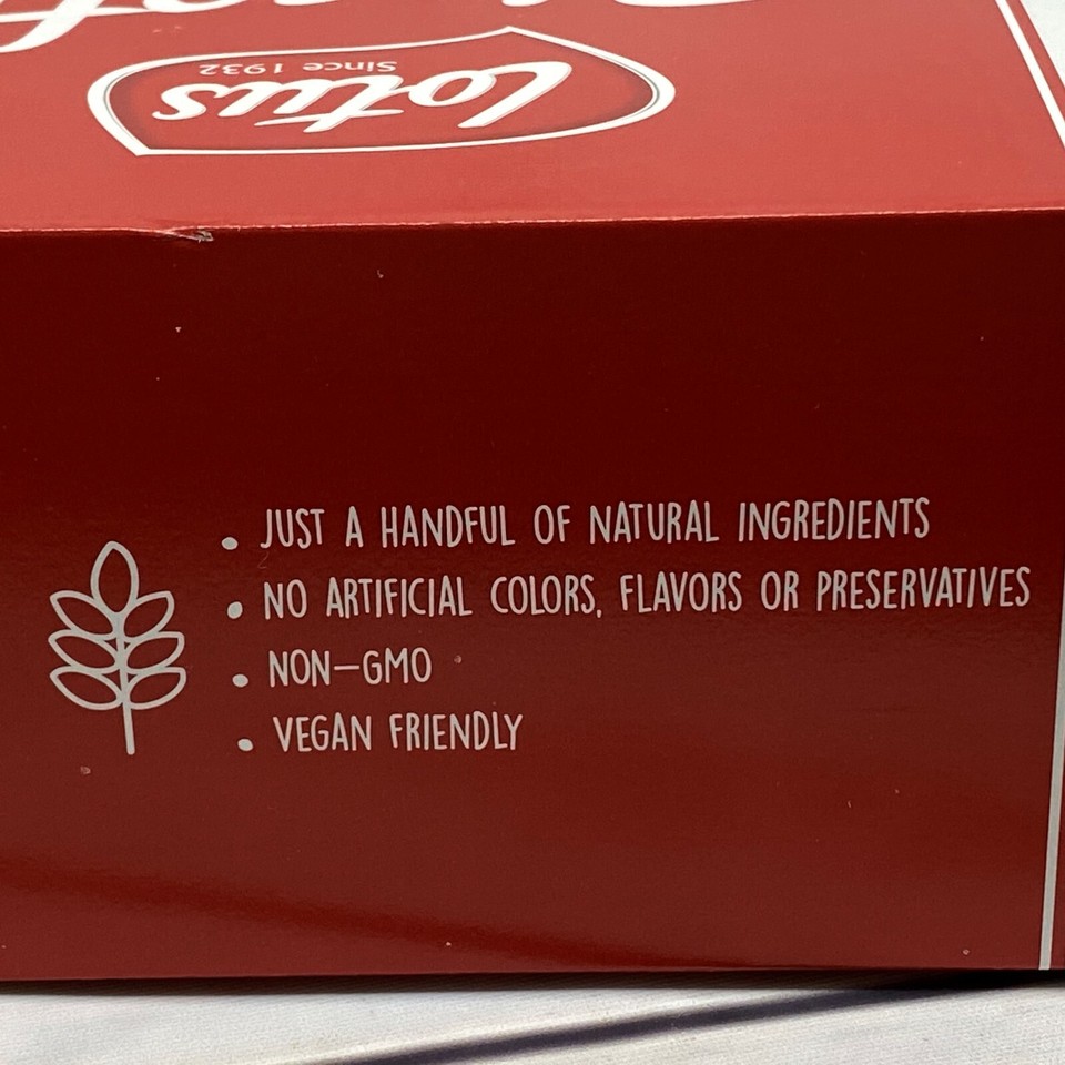 Lotus Biscoff European Biscuit Cookies Box w/ 4 Packs - 128 Cookies ...