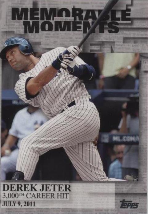 2017 Topps - Memorable Moments Derek Jeter #MM-24 for sale online | eBay