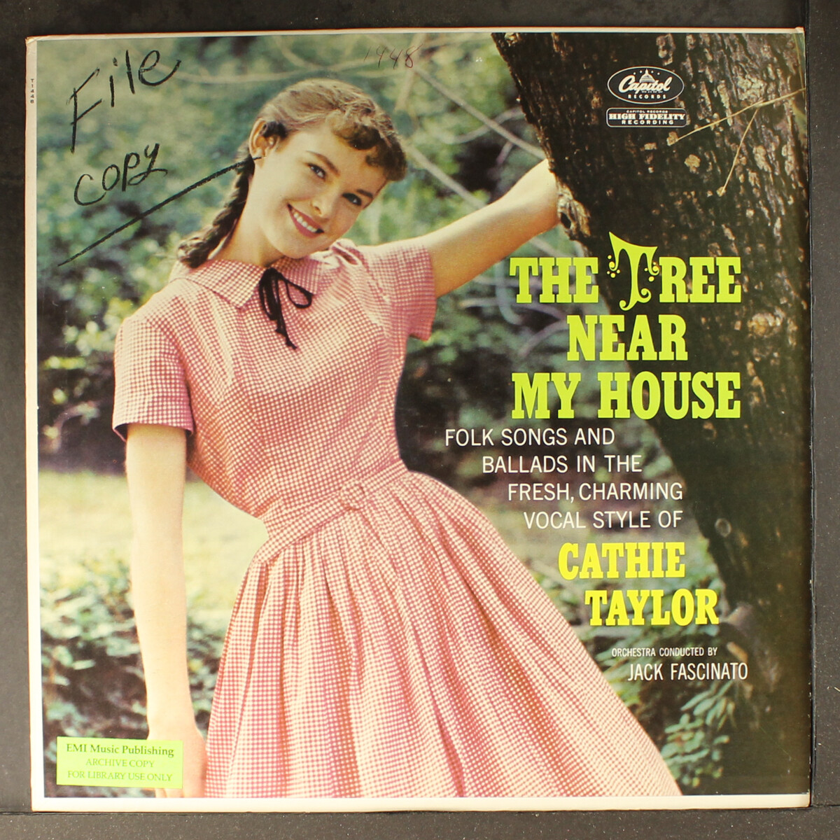 CATHIE TAYLOR: the tree near my house CAPITOL 12" LP 33 RPM | eBay