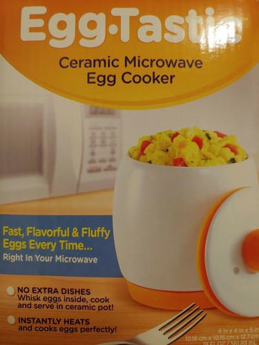 Egg-Tastic Ceramic Microwave Egg Cooker - New In Box | eBay