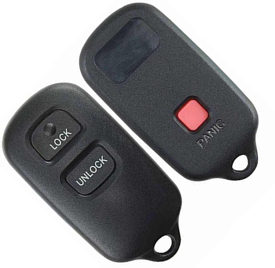 Best 2 Replacement Keyless Entry Remote Key Alarm Fob For Toyota Car ...